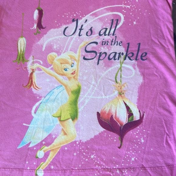 Disney | Tops | Disney Size Medium Pink Tinkerbell Tank Top Its All In ...